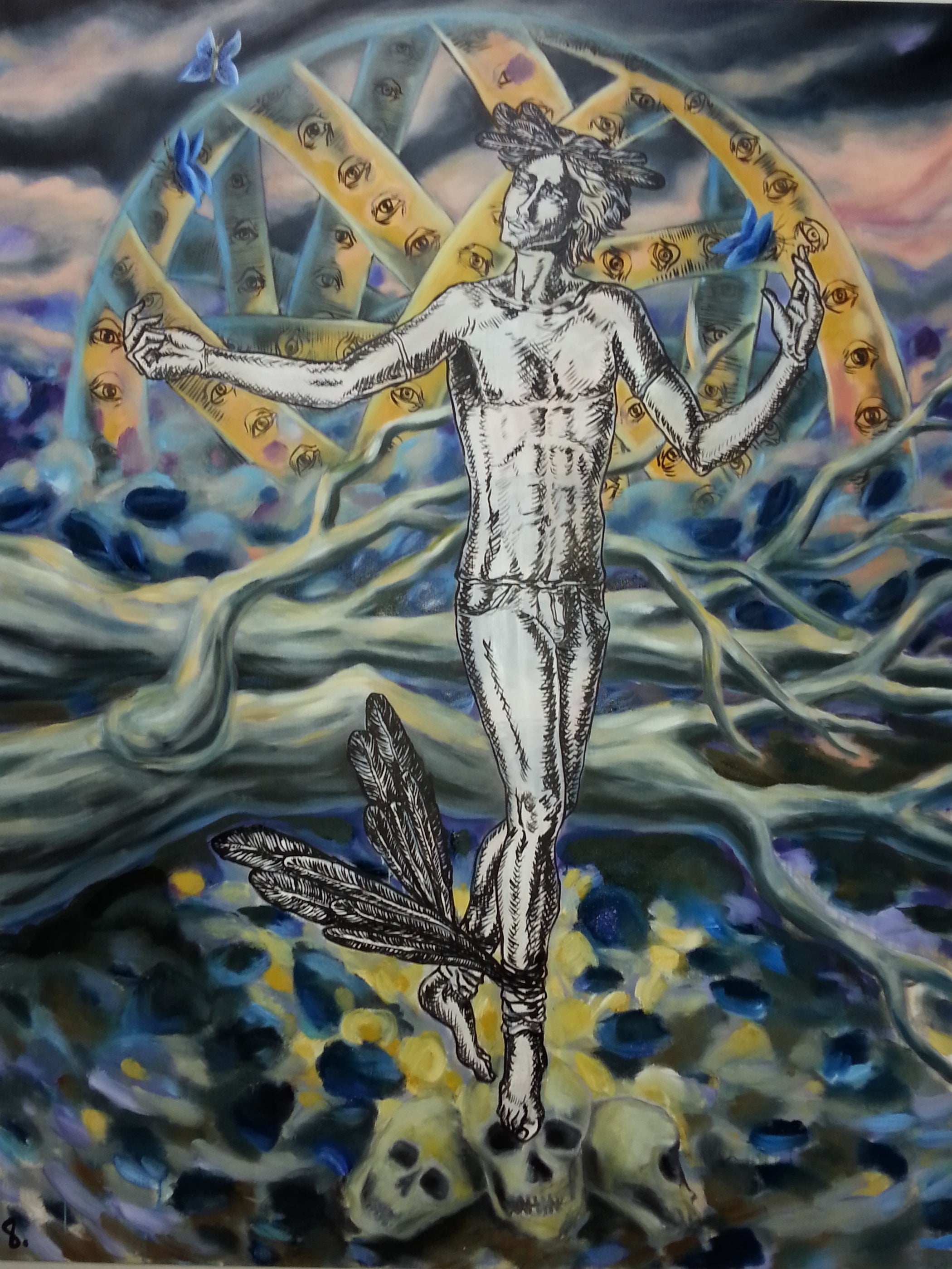 Yvonne van Acht - Hermes' Tanz des Todes – Geuer & Geuer Art