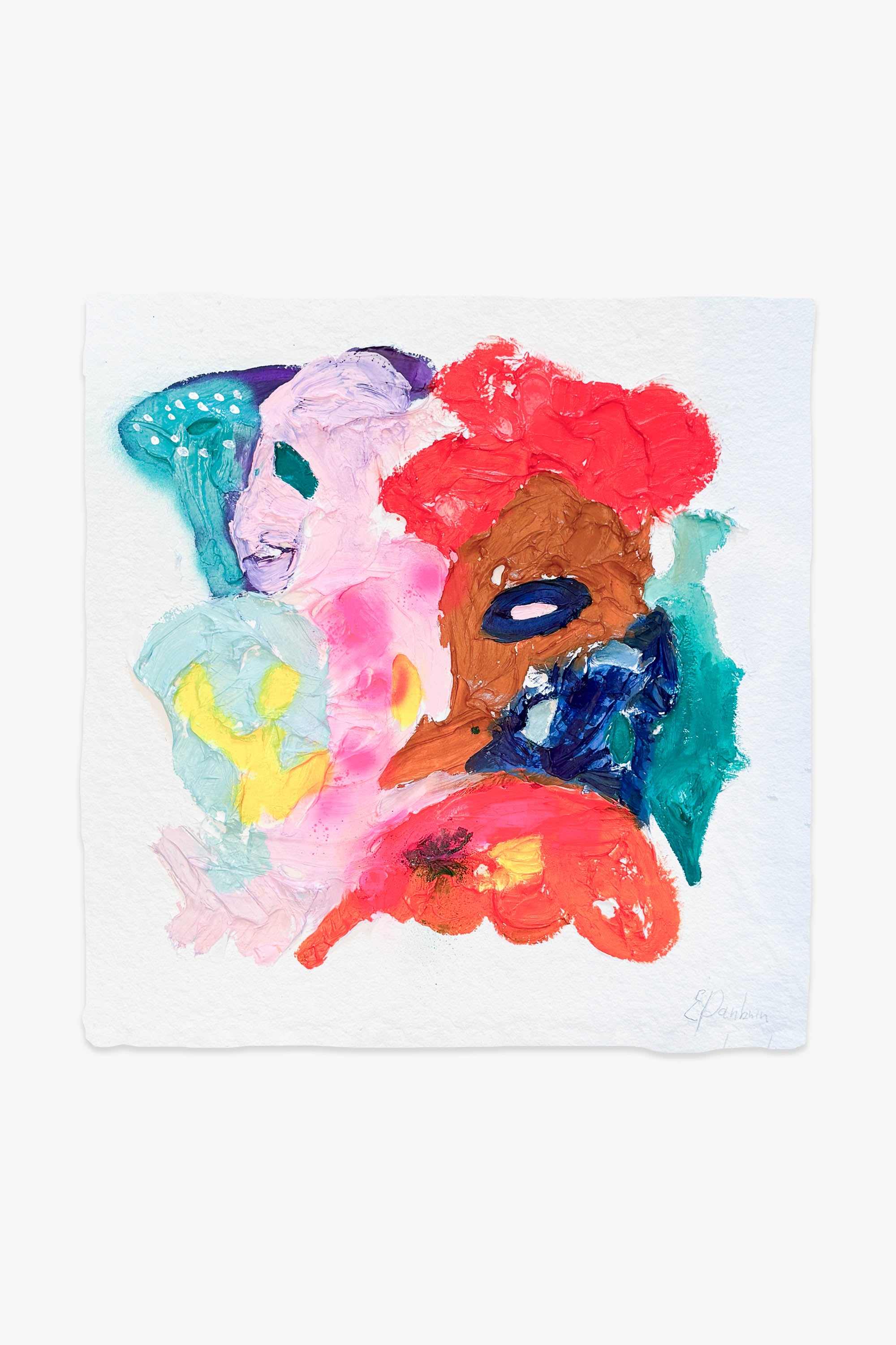 Elena Panknin - The world behind a mask – Geuer & Geuer Art